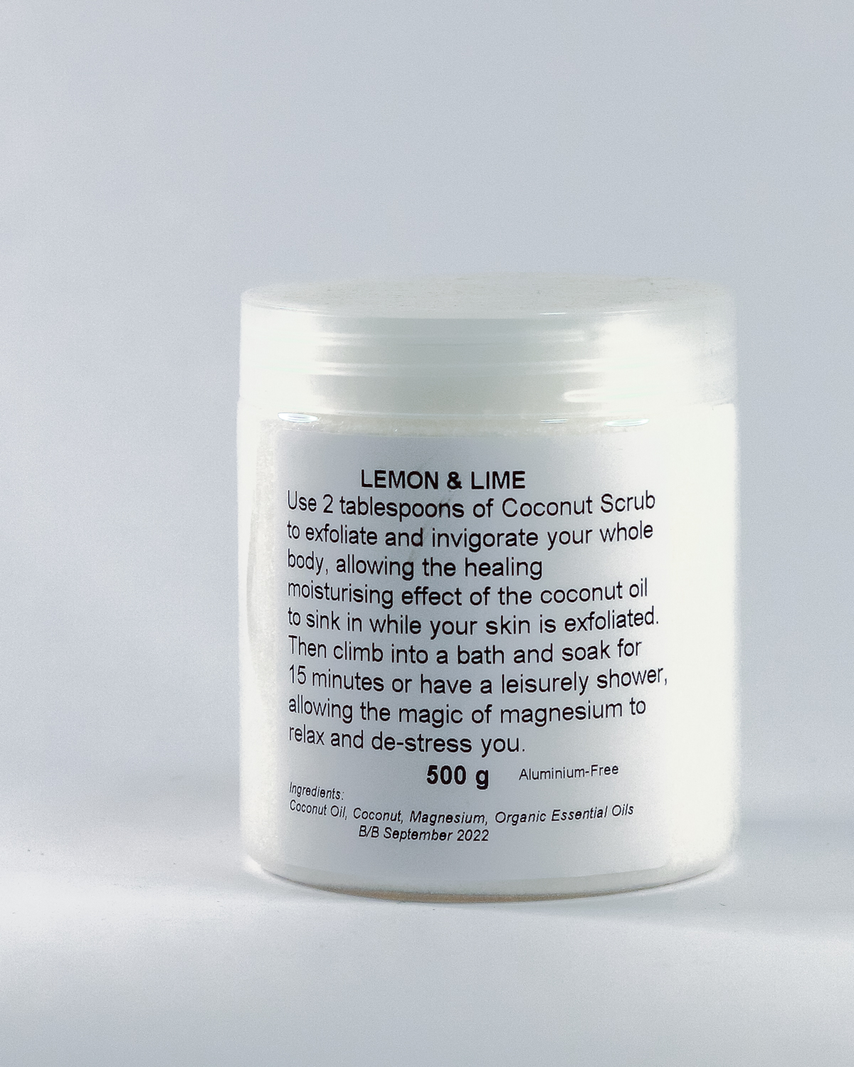 Bath Scrub - Lemon & Lime - Sally-Ann Creed