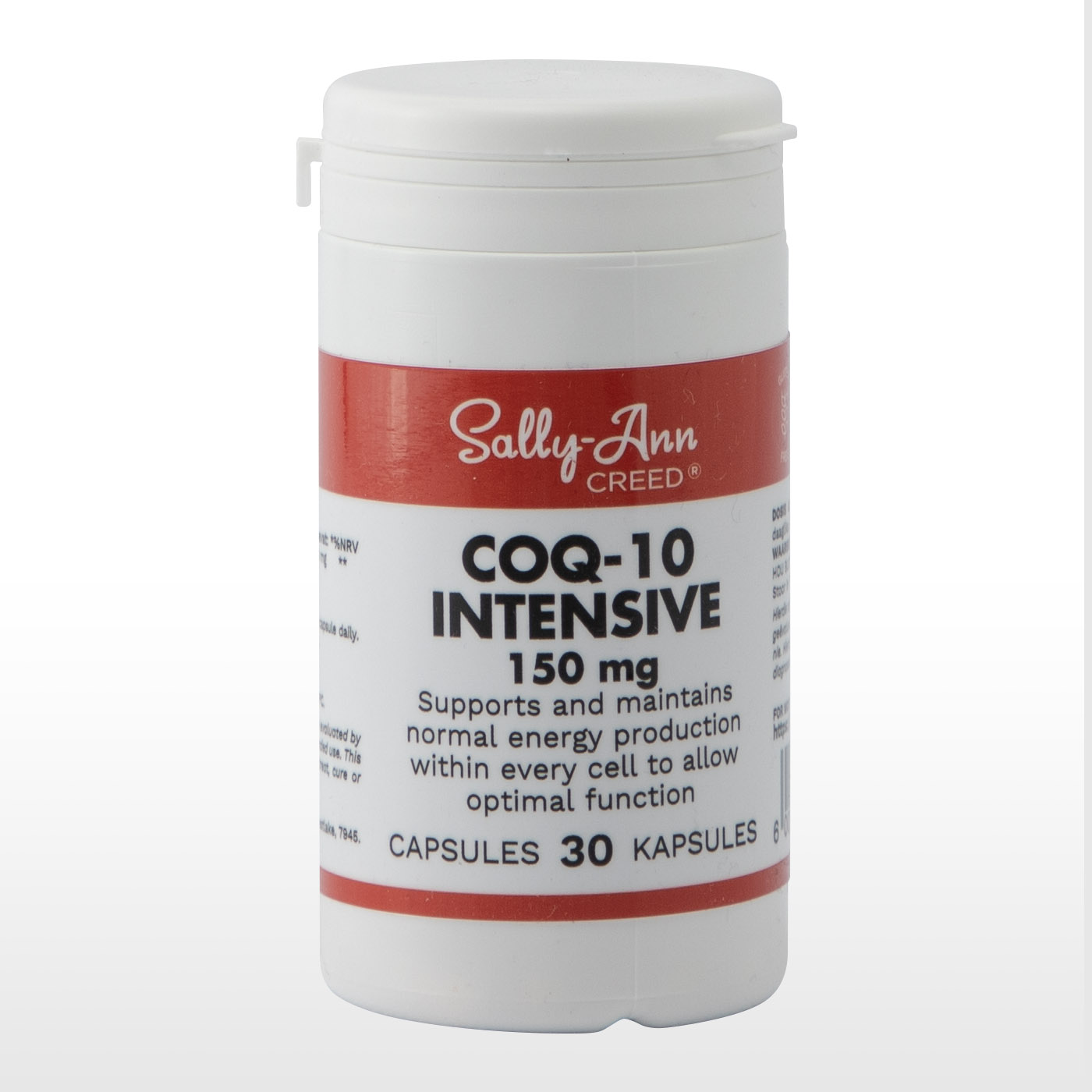 CoQ-10 Intensive 30 Capsules - Sally-Ann Creed