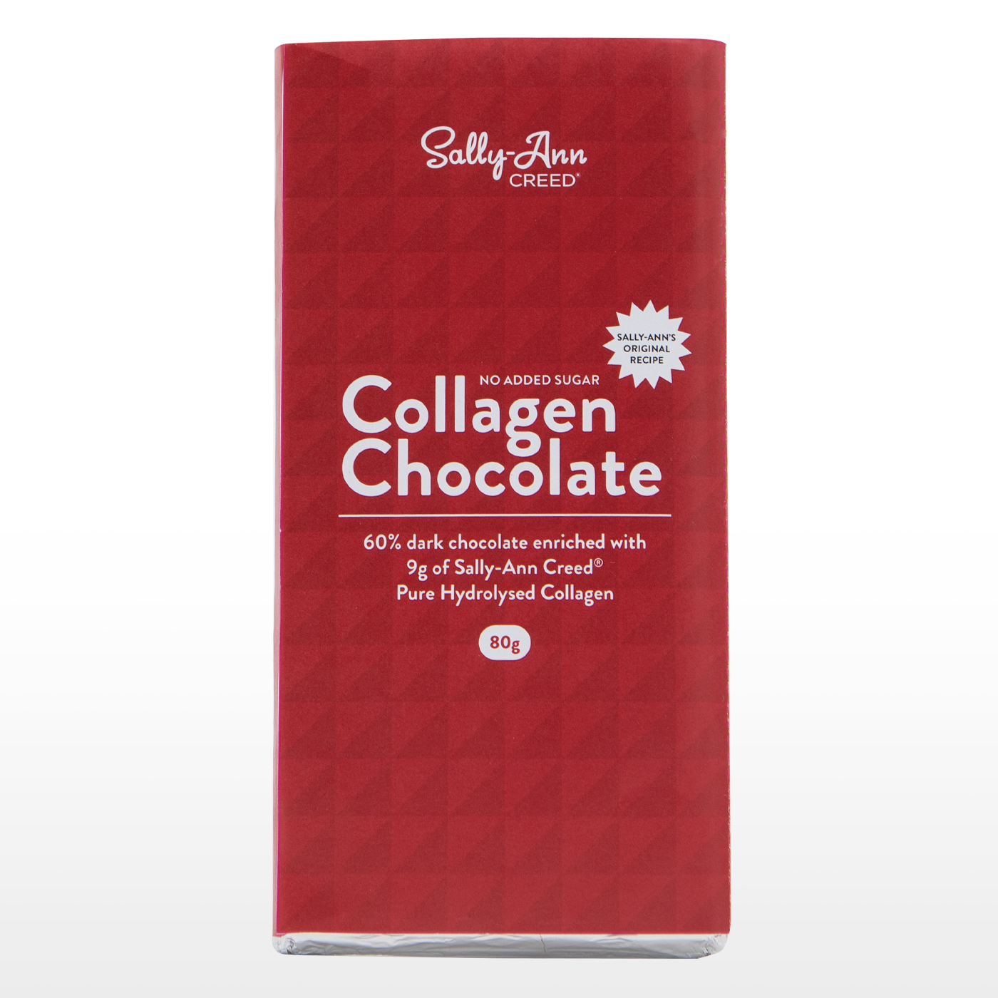 60% Dark Chocolate with Collagen 80g - Sally-Ann Creed