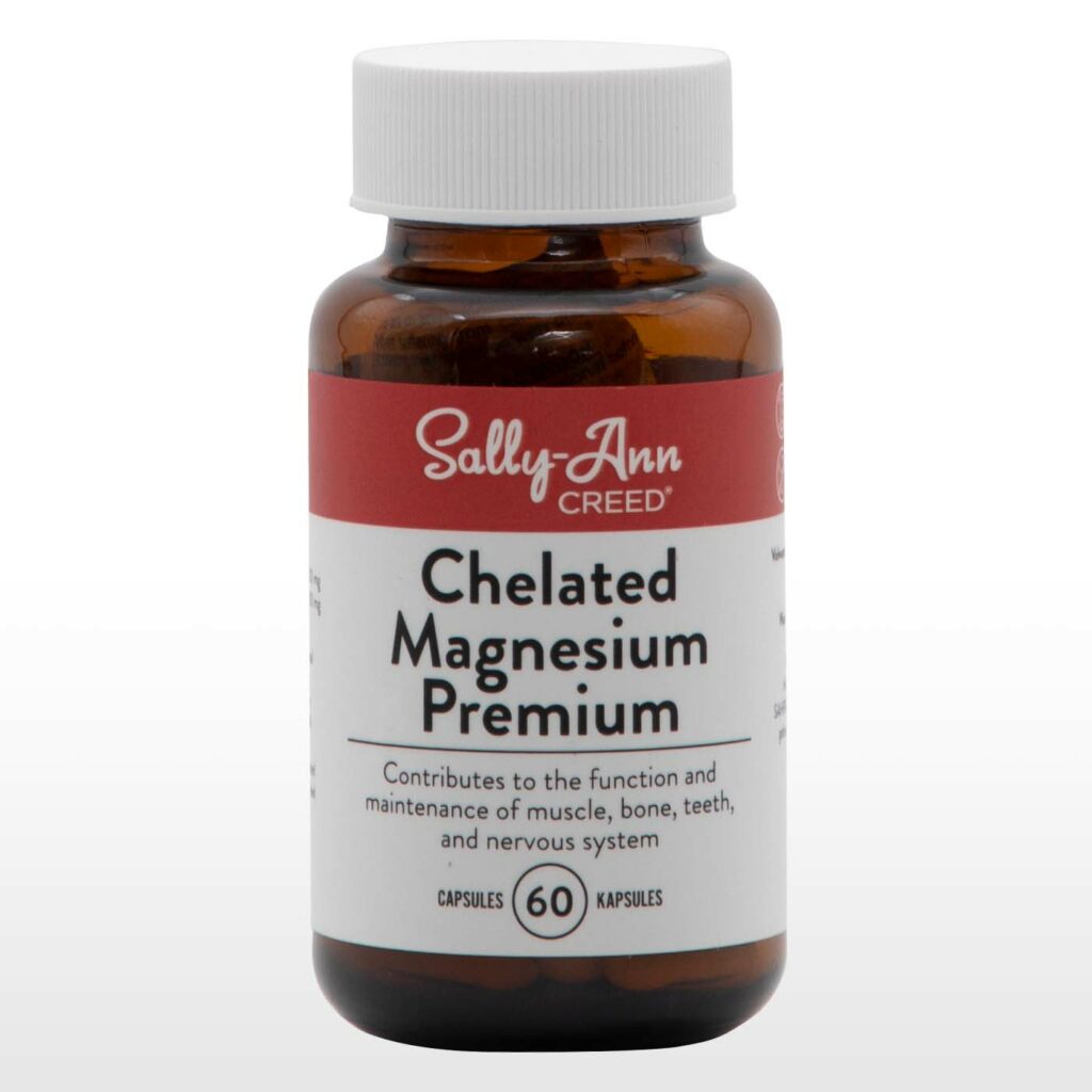 Magnesium Chelated Premium x 60 capsules - Sally-Ann Creed