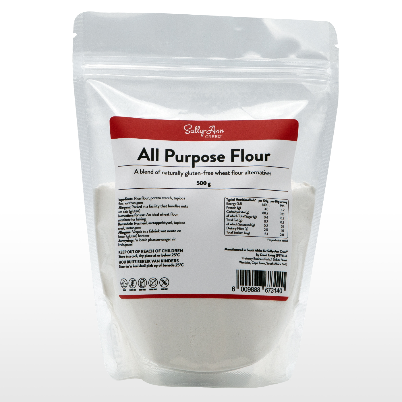 All Purpose Flour 500g - Sally-Ann Creed