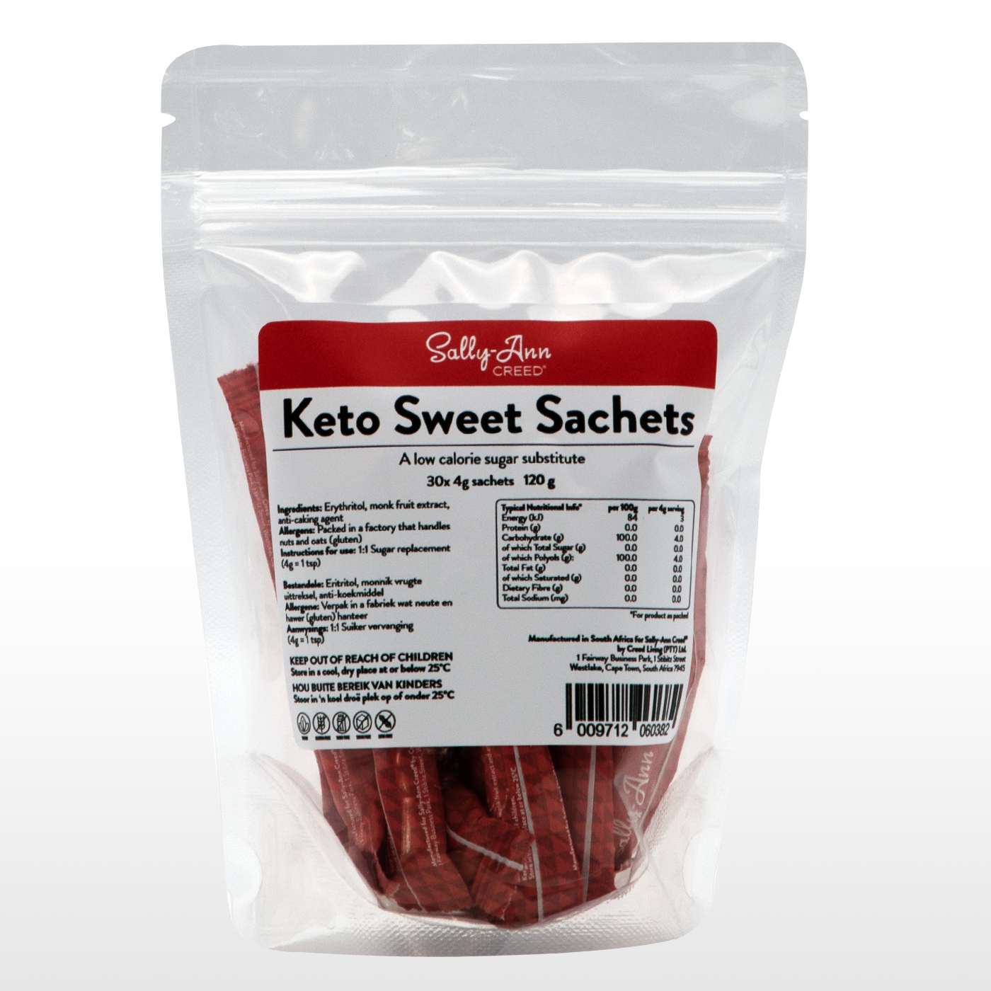 Keto Sweet Sachets - Sally-Ann Creed