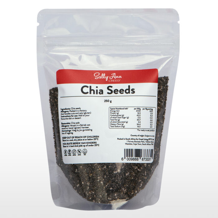 Chia Seeds 250g - Sally-Ann Creed