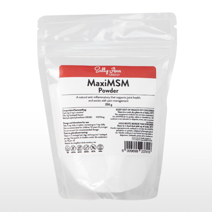 Maxi-MSM Powder 250g - Sally-Ann Creed