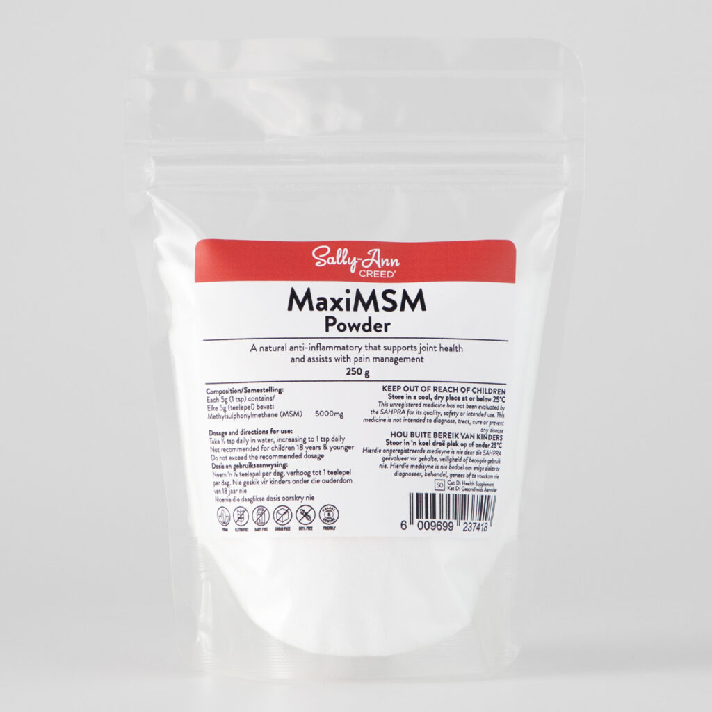 Maxi-MSM Powder 250g - Sally-Ann Creed