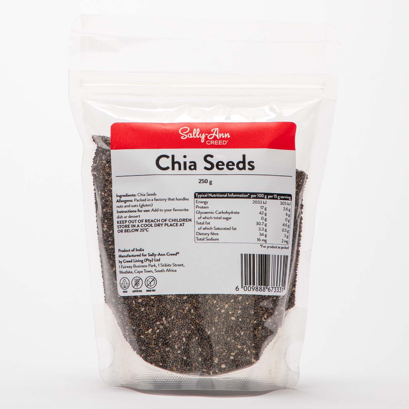 Chia Seeds - Sally-Ann Creed